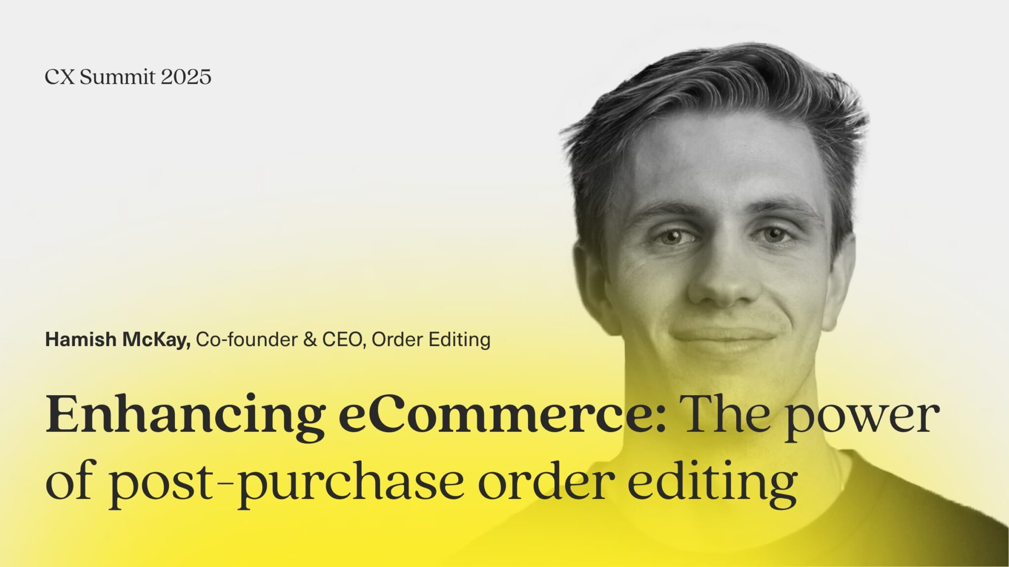 The power of post-purchase order editing